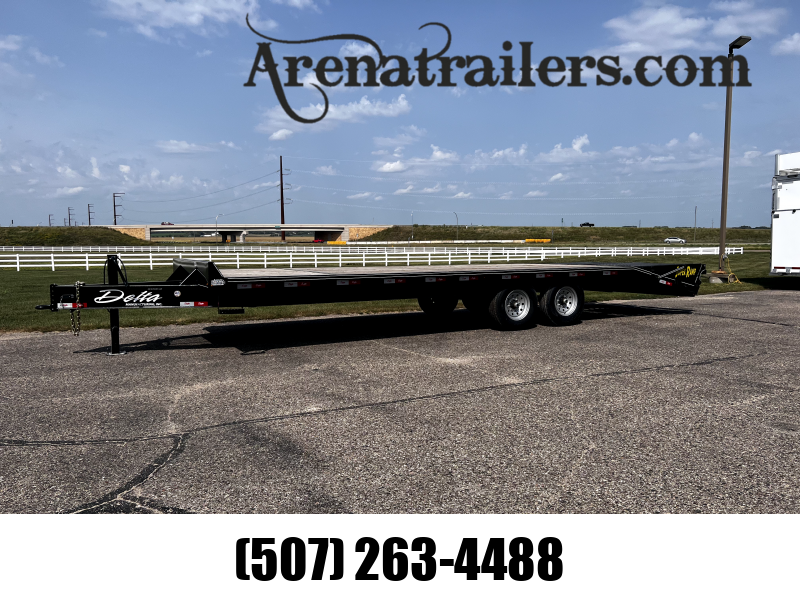 2023 Delta Manufacturing 26'x102" 27PH Flatbed Trailer in Randolph, MN ...