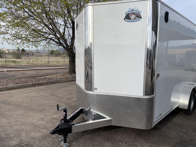2024 R and M Manufacturing 7x14+v-nose (TAC 84) Enclosed Cargo Trailer ...