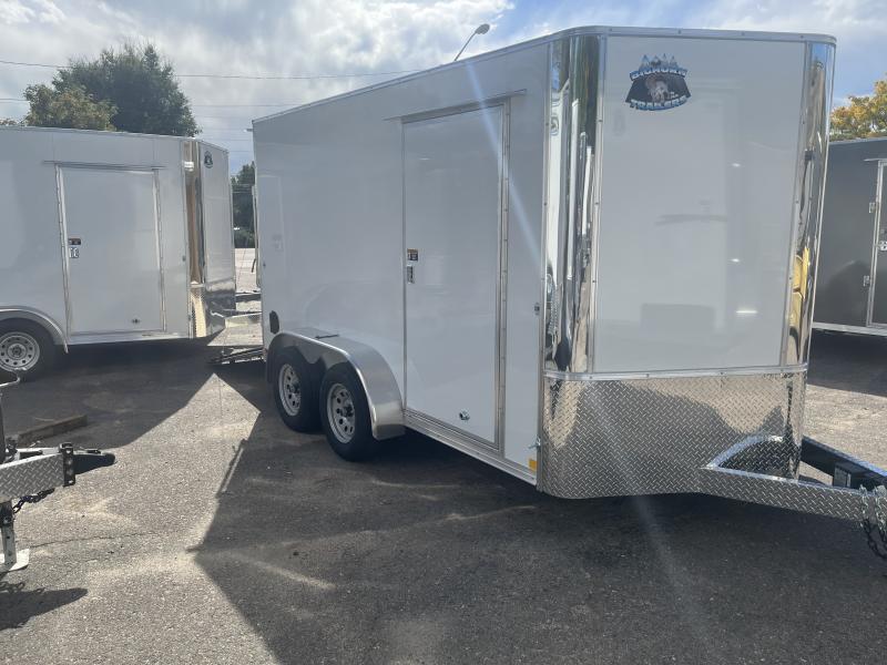 2024 R and M Manufacturing 7x12+v-nose (TAC) Enclosed Cargo Trailer in ...