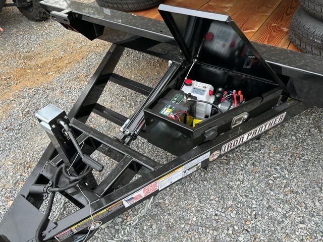 2024 Iron Panther 8.5X20 10K POWER TILT EQUIPMENT HAULER ET387 in ...
