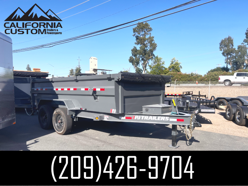 2024 PJ Trailers 83 in. Low Profile Dump Pro with 8k Axles (DX) 14ft in ...