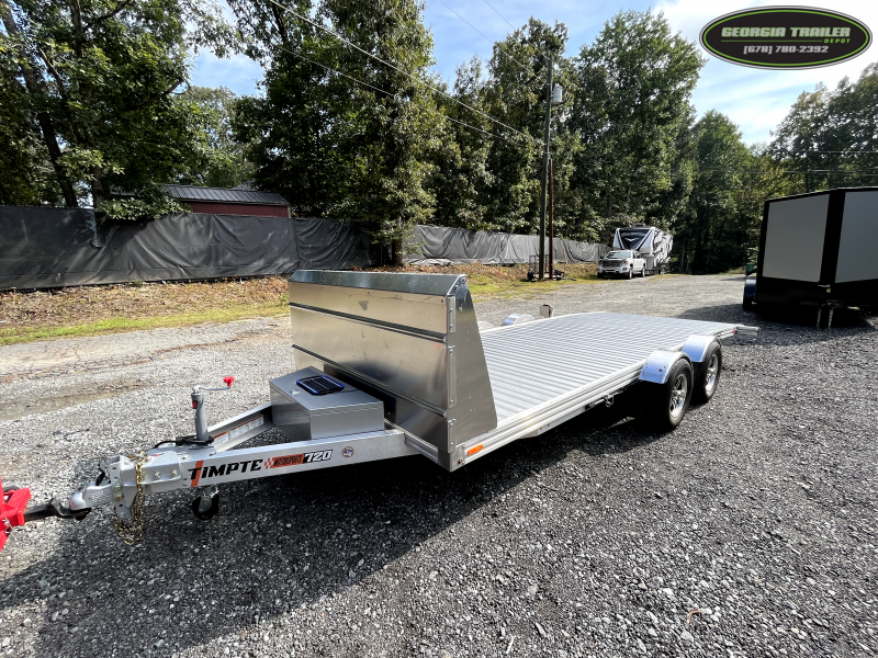 Aluminum Car Hauling Trailers
