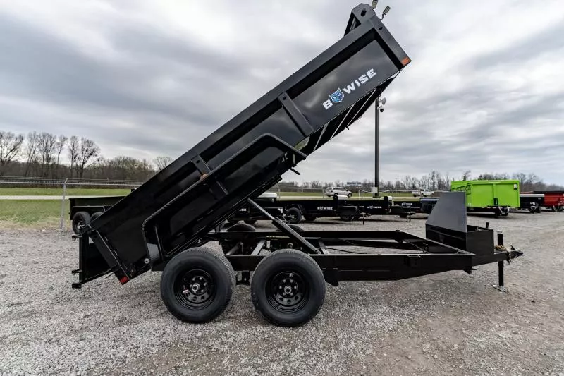 2025 BWISE DT612LP-LE-10-A BRI-MAR Dump Trailer in North Jackson, OH | Trailer Trader