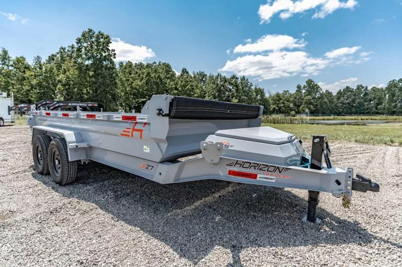 2025 Horizon Trailers EZ7 14'X83" 7K 2A DT Dump Trailer in North ...