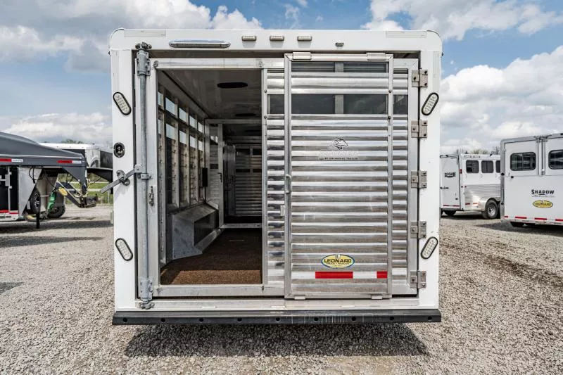 2017 Sooner Trailers 32' SHOW CATTLE TRAILER Stock / Stock Combo ...