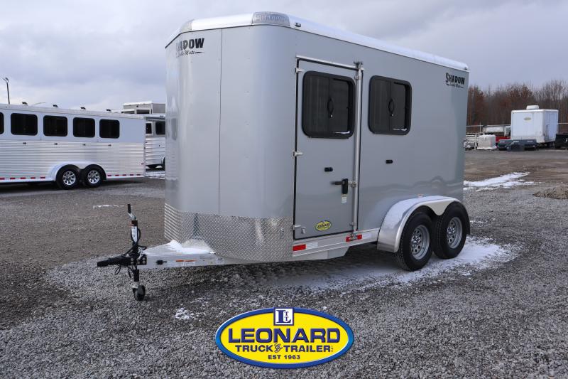2023 Shadow Trailers 64136W-2SL-BP-E Horse Trailer | Leonard Trailers ...