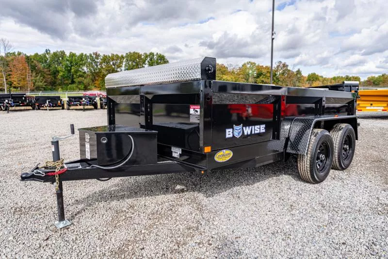2026 BWISE DT612LP-LE-10-A BRI-MAR Dump Trailer in North Jackson, OH | Trailer Trader