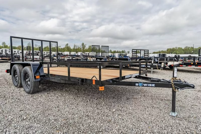 2025 BWISE UTE-614 TA UTILITY ANGLE SIDES Utility Trailer in North ...