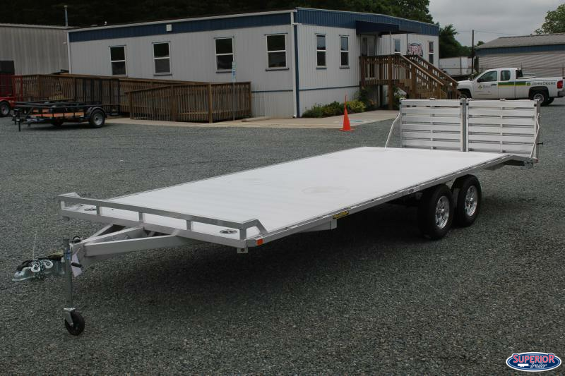 2024 Aluma 1024H 10K Overdeck Trailer w/ Bifold Tailgate in Schenectady ...