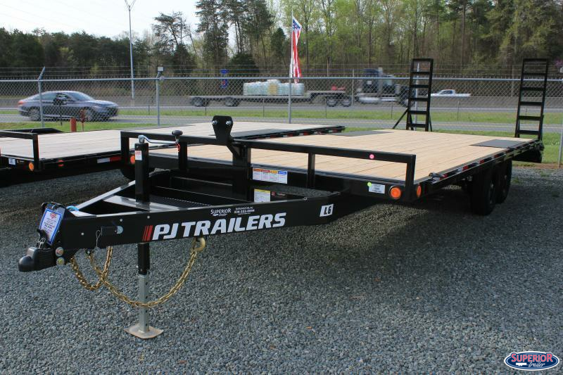 2024 PJ Trailers 20 L6 10K Deckover w/ Fold Up Ramps in Richmond, VA ...