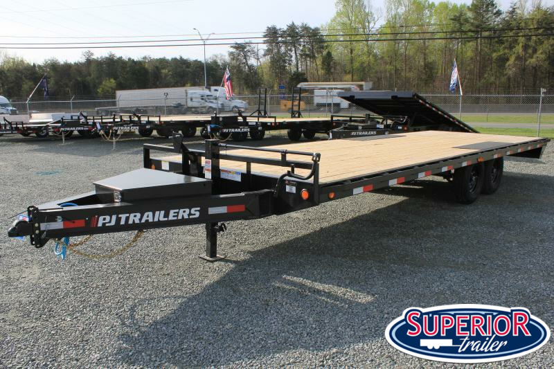 2023 PJ Trailers 24ft F8 14K Deckover w/ Slide In Ramps in Schenectady ...