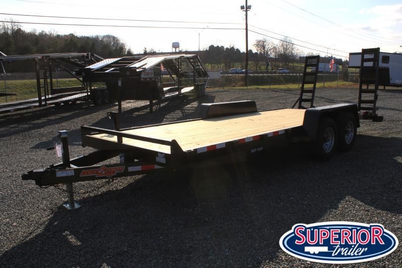 2023 Down 2 Earth 20ft 10K w/ Fold Up Ramps in Suffolk, VA | Trailer Trader