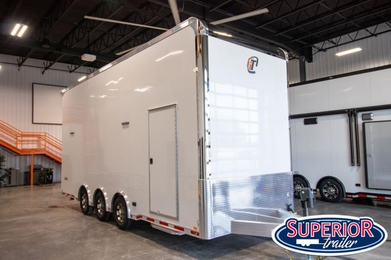 2023 inTech 8.5x24 18K Aluminum STACKER Trailer W/ Escape Door in ...