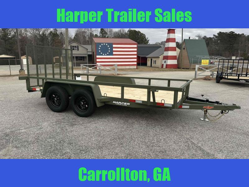 2024 DOWN TO EARTH 76"x14' TANDEM AXLE UTILITY TRAILER in Carrollton ...