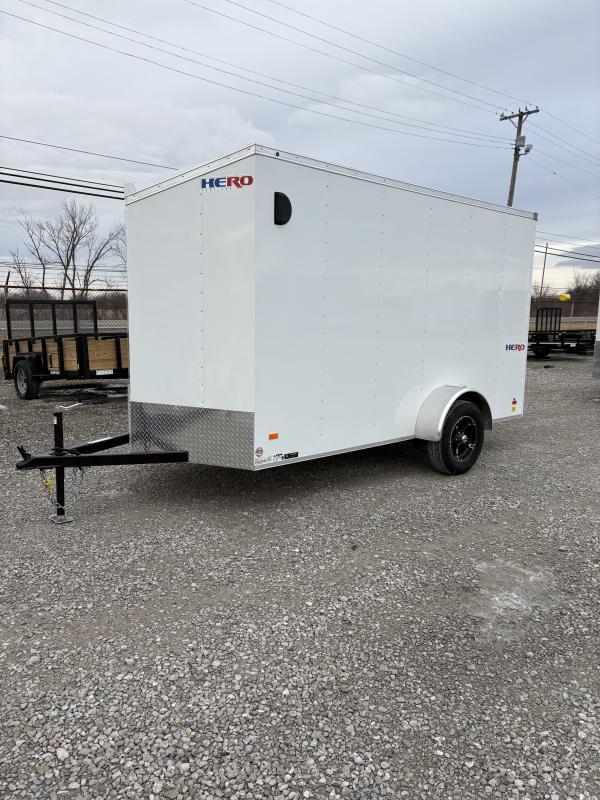 2025 Bravo Trailers 6x12 3K Hero Enclosed Trailer in Carleton, MI ...