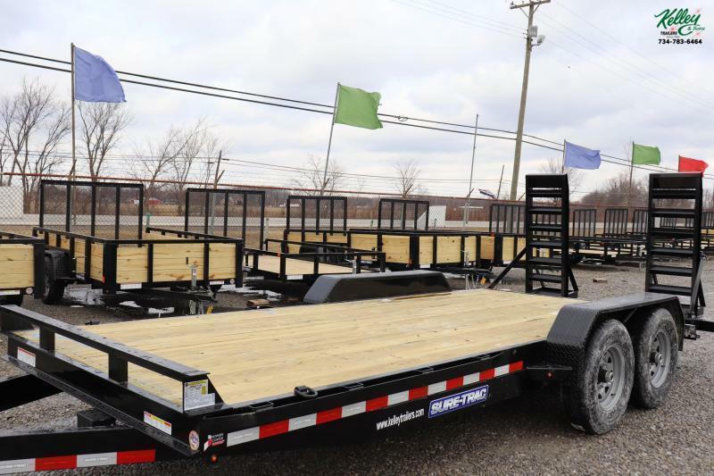 2025 Sure-Trac 7x18 14K Equipment Trailer in Carleton, MI | Trailer Trader