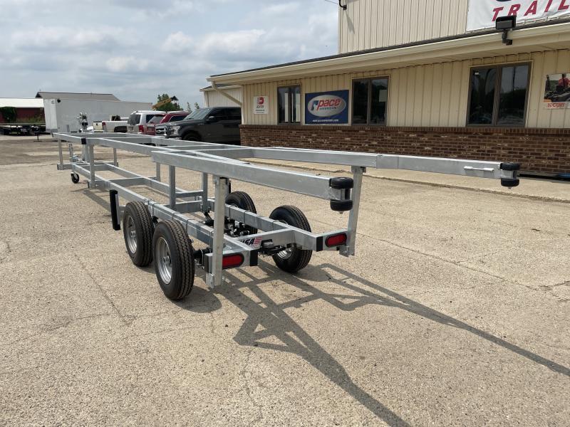 Genesis 24ft Tandem Axle Crank Up Pontoon Boat Trailer in Wayland, MI ...