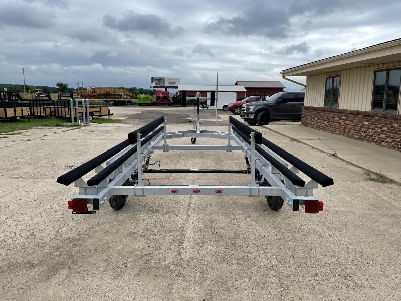 Genesis 20' Float On Tandem Axle Pontoon Boat Trailer W/Hydro Brakes in ...