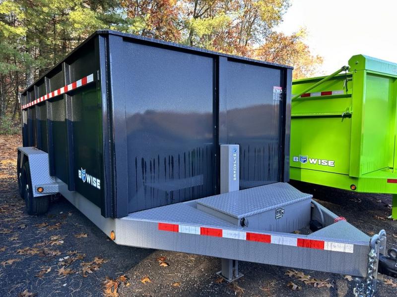 2022 B-WIse Tube Frame Low Profile DLP15 16' Dump Trailer in Bolton, CT ...
