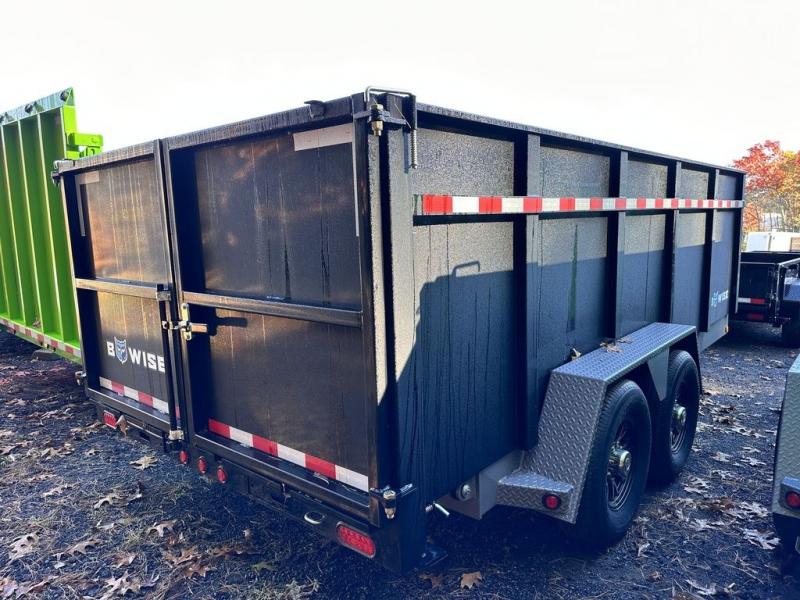 2022 B-WIse Tube Frame Low Profile DLP15 16' Dump Trailer in Bolton, CT ...