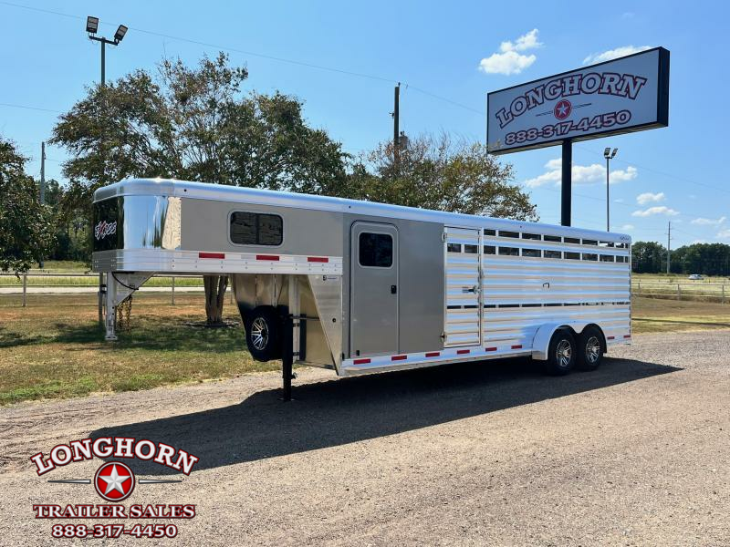 2023 Exiss 24' Show Cattle w/ Side Ramp Stock / Stock Combo Trailer in ...
