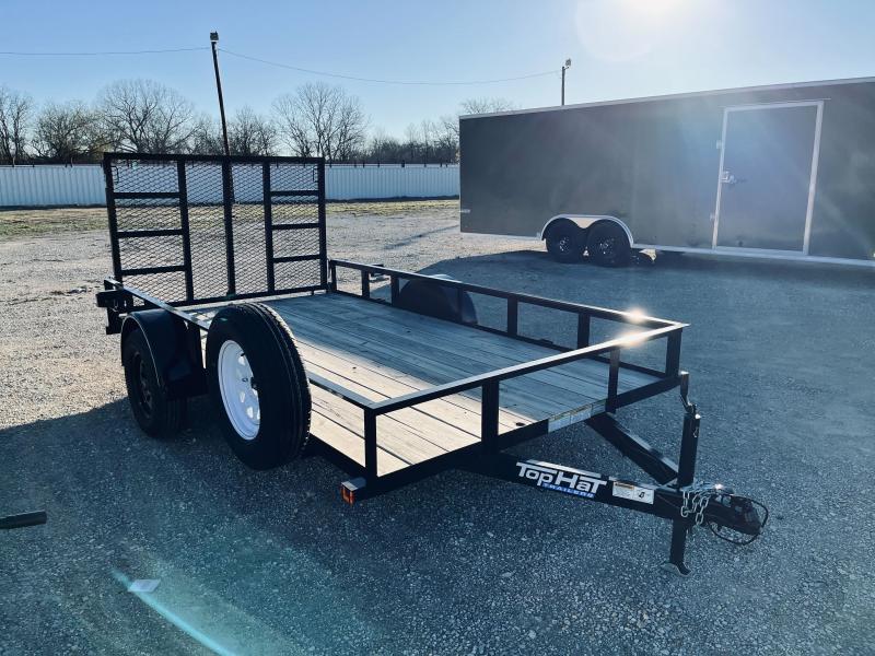 2022 Top Hat Trailers 12' Bumper Pull Utility Trailer in Fort Worth, TX ...