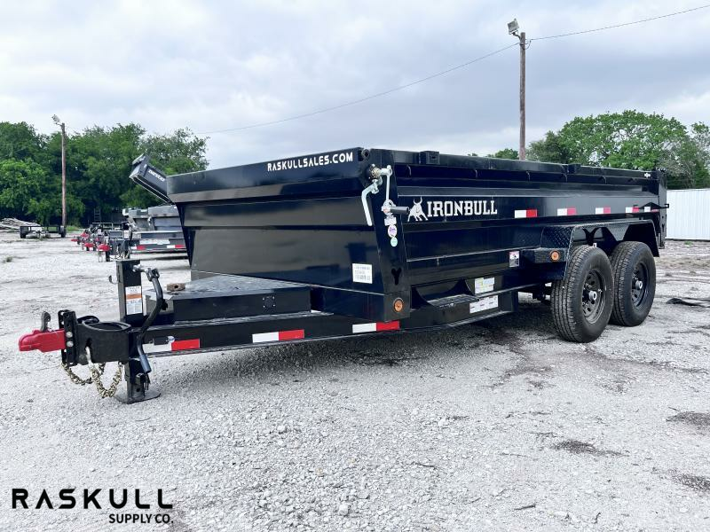 2024 Iron Bull 14ft Bumper Pull Dump Trailer in Fort Worth, TX ...
