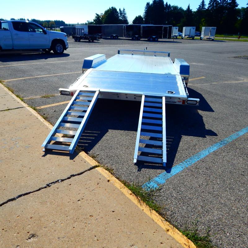 2025 Sure-Trac 7 X 18 (14+4) C-Channel Aluminum Car Hauler 7K in ...