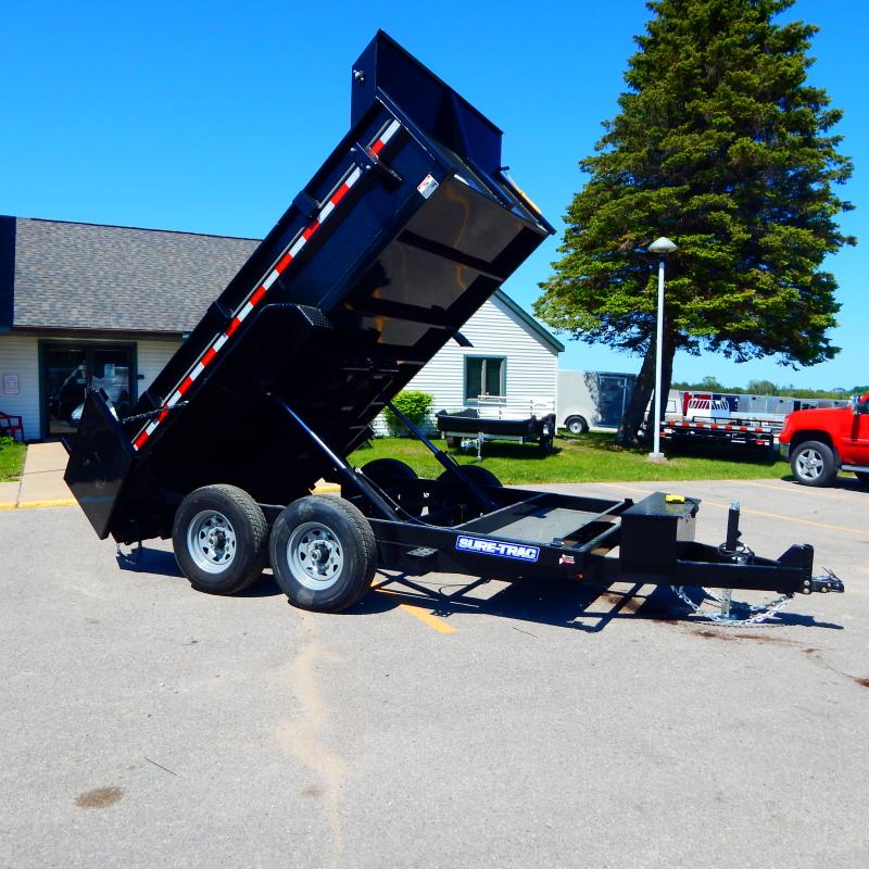 2023 Sure-Trac 82 IN x 12 HD Low Profile Dump Trailer 12K Dual Ram in ...