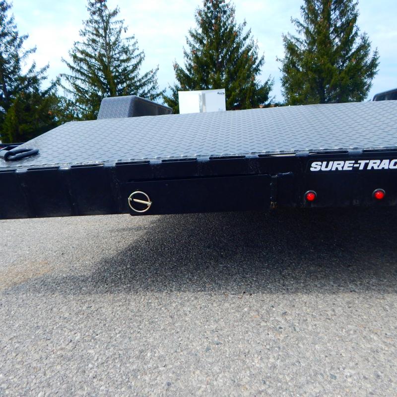 2025 Sure-Trac 7 x 18 (16+2) C-Channel Car Hauler Trailer 7K in ...