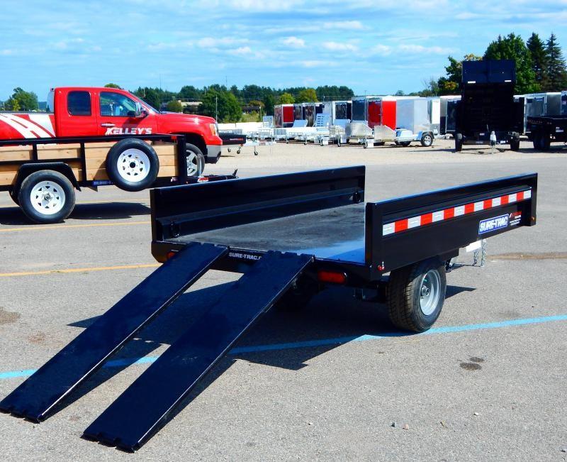 2024 Sure-Trac 4.5 x 8ft Utility Dump Trailer in Traverse City, MI ...