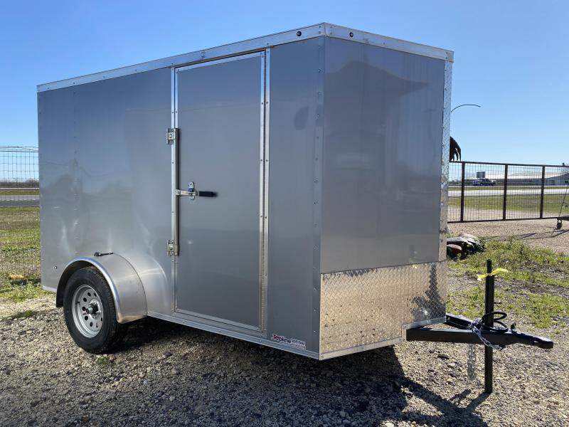 2020 Salvation Trailers 6X12SA- SILVER Enclosed Cargo Trailer | Near Me ...