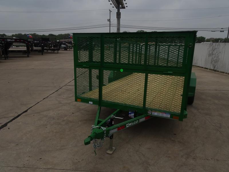 2024 Delco Trailers 77" Wide Tandem Utility (4" channel Frame) Utility ...