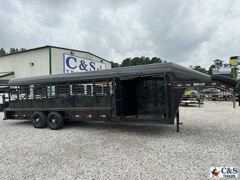 2024 Delco Trailers Metal Top Livestock Stock / Stock Combo Trailer in ...