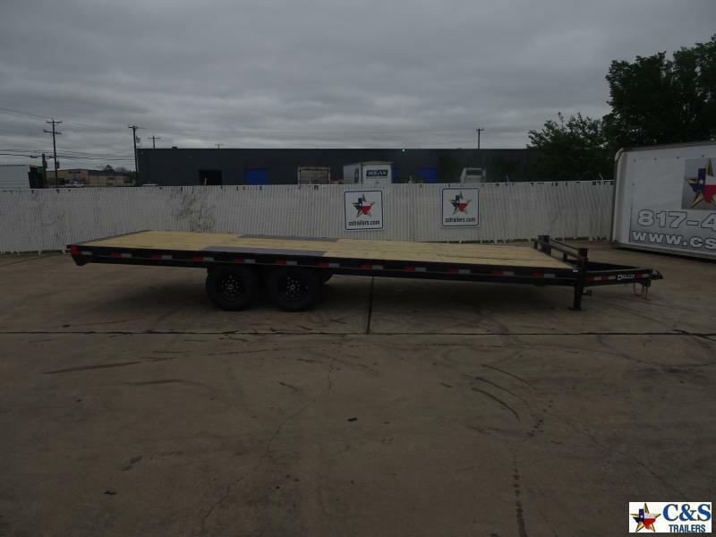 2024 Delco Trailers 102" X 24' 12K Bumper Pull Deckover (Light Duty ...