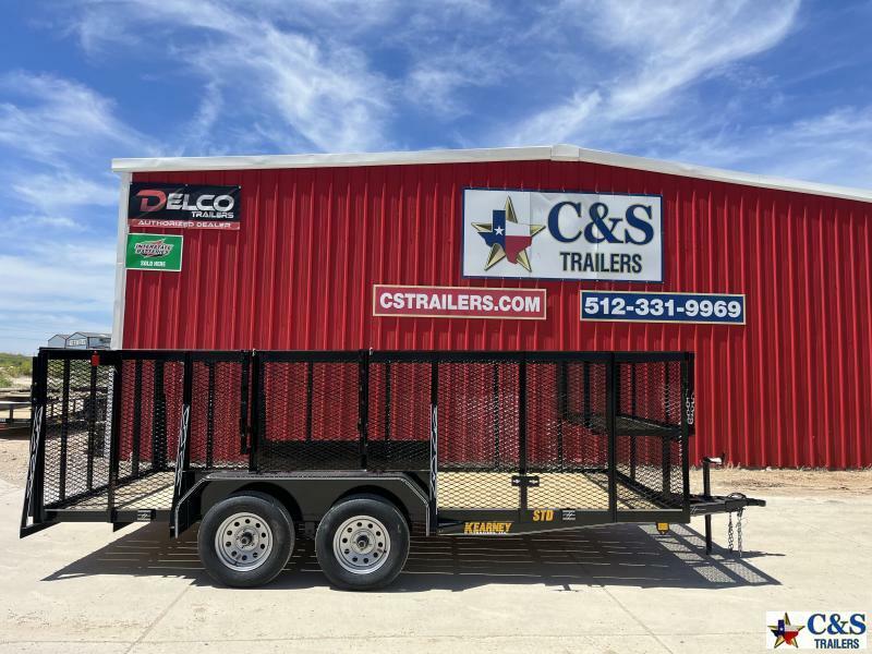 2024 Kearney Trailers 83" Wide Tandem Utility Landscape Trailer in ...
