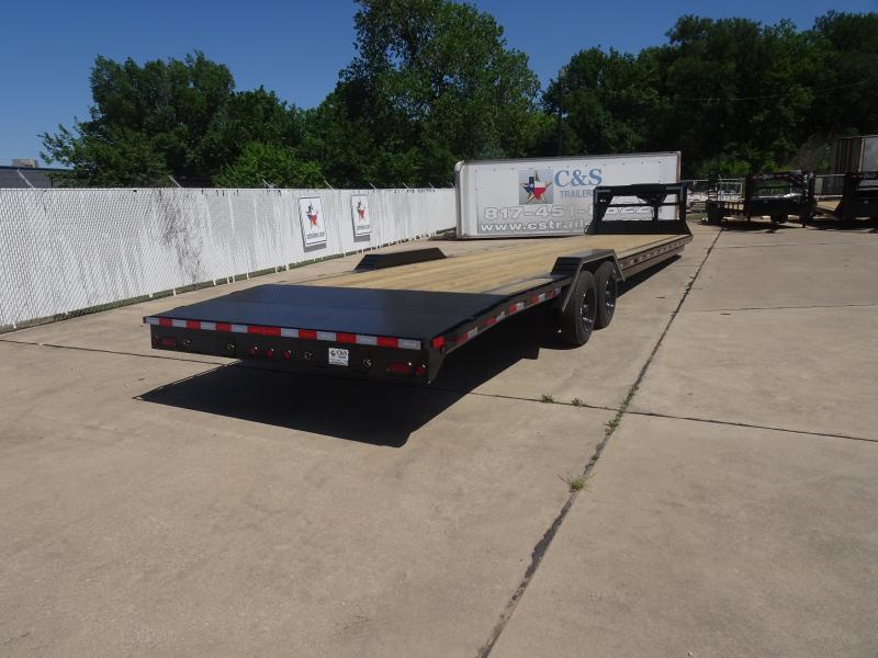 2024 Delco Trailers 102" X 40' 20k Low-pro Dual Tandem Hydraulic Dove-tail Deckover Trailer in ...