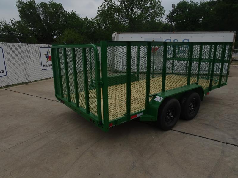 2024 Delco Trailers 77" Wide Tandem Utility (4" channel Frame) Utility ...