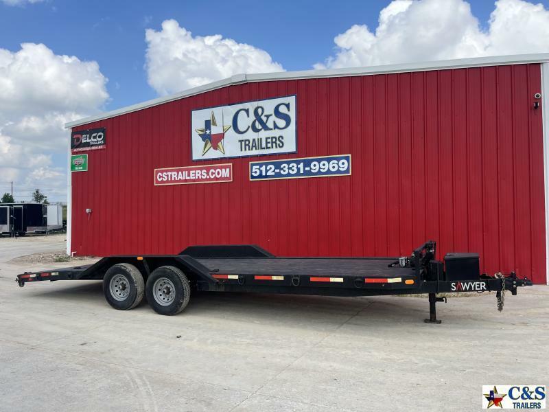 2022 Sawyer Trailers 102x 24 Equipment Trailer in Jarrell, TX | Trailer ...