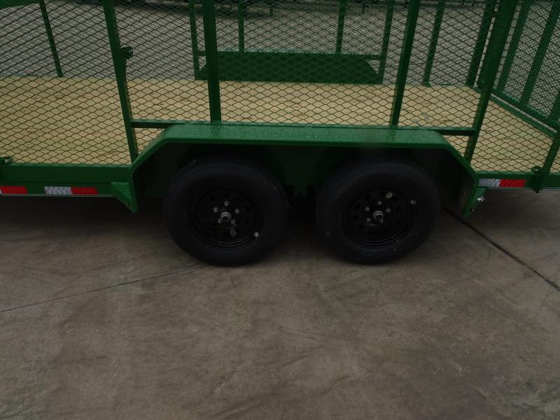 2024 Delco Trailers 77" Wide Tandem Utility (4" channel Frame) Utility ...