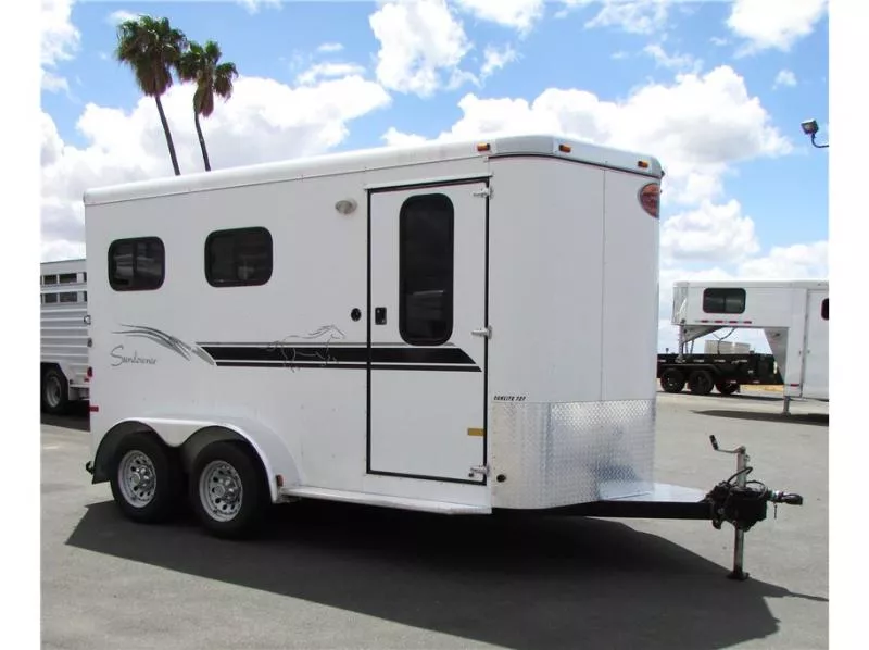 2004 Sundowner Trailers Sunlite 727 2 Horse WB in Madera, CA | Trailer ...