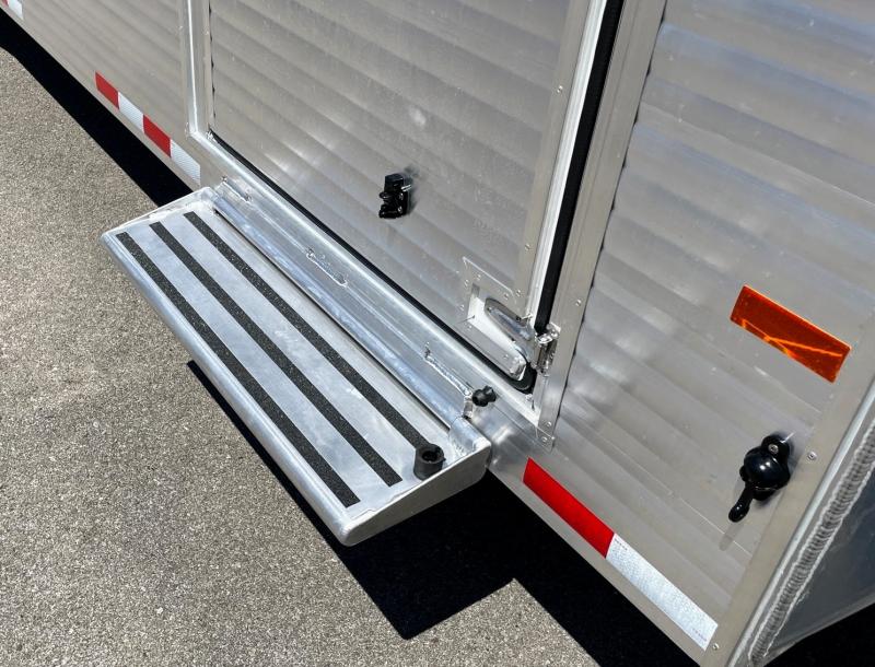 Sundowner 8.5 x 36 Aluminum Gooseneck Enclosed Cargo Trailer, Extra ...