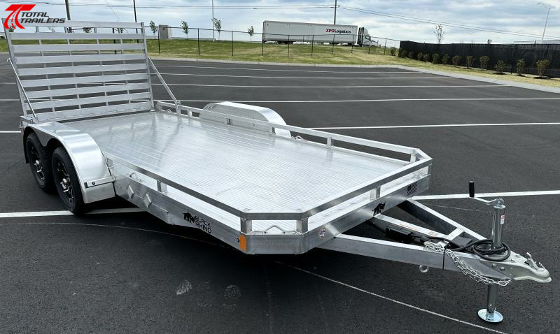 Black Rhino Low Pro 81" x 16' Ramp Gate, Aluminum Utility Trailer in ...
