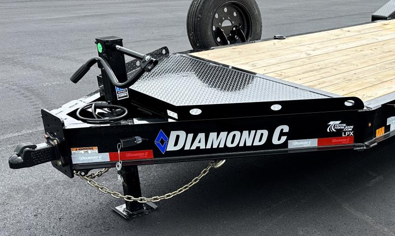 Diamond C 22' Equipment Trailers 20,000LB, 10K Axles, 17.5" Tires, Max ...