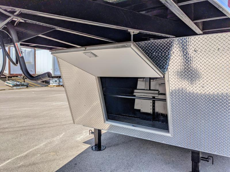 Bravo Trailers Star Gooseneck 8.5 x 36 Cargo Enclosed Trailer in O ...