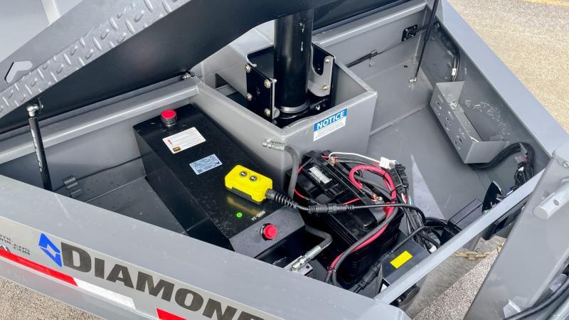 Diamond C Trailers LPT-207-14' Dump Trailer 14,900LB Drop Axles, Board ...