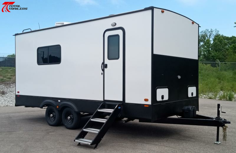 20' Jobsite Office Trailer w/ Bathroom, AC, Heat, Cabinets in O Fallon ...