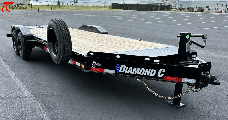 Diamond C 22' Equipment Trailers 20,000LB, 10K Axles, 17.5" Tires, Max ...