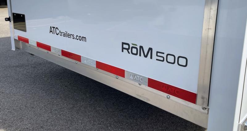 2024 ATC 8.5 x 36 ROM 500 Gooseneck Aluminum Cargo / Enclosed Trailer ...