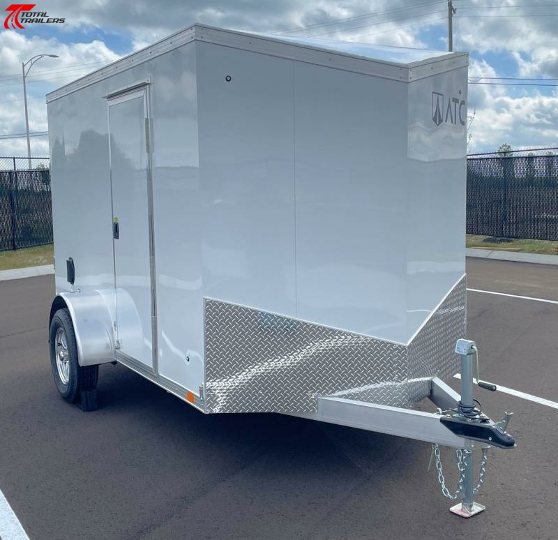 ATC 6x10 STo 300 Aluminum Enclosed Cargo Trailer (6'6" Height) in ...